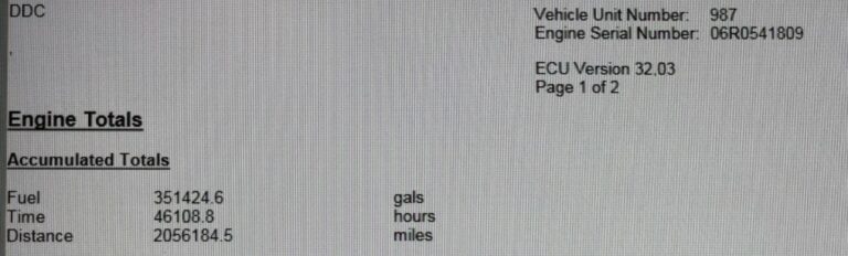 DDEC III & DDEC IV ecm repair and component replacement